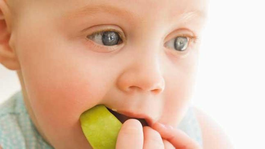 Baby-Led weaning, bebés sin dientes que comen sólido