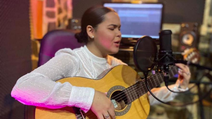 Ana María Delgado, cantaora del pueblo malagueño de Alameda