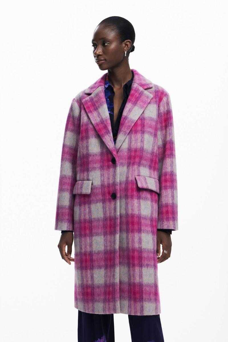 ABRIGO ROSA ZARA | 7 abrigos rosas, la pieza que es tendencia en las ...