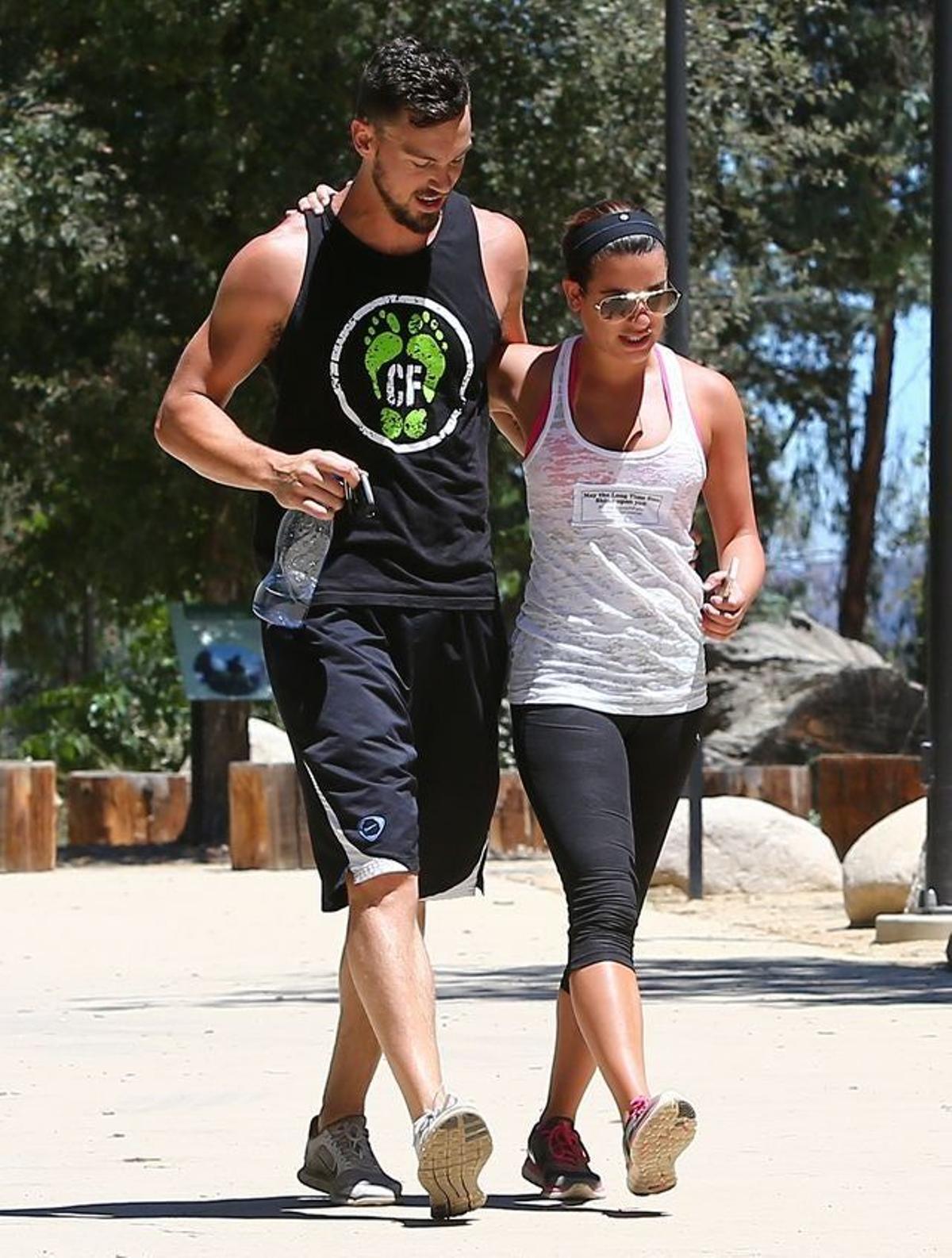 Lea Michele recupera la sonrisa junto a Matthew Paetz - Cuore