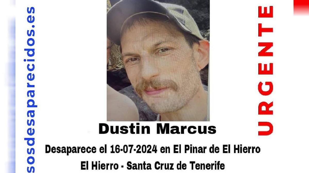 Buscan a Dustin, desaparecido en El Hierro