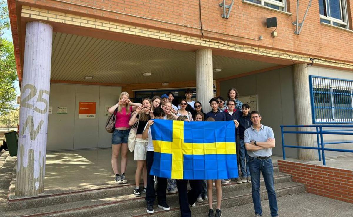 Estudiantes de Erasmus conocen La Almunia
