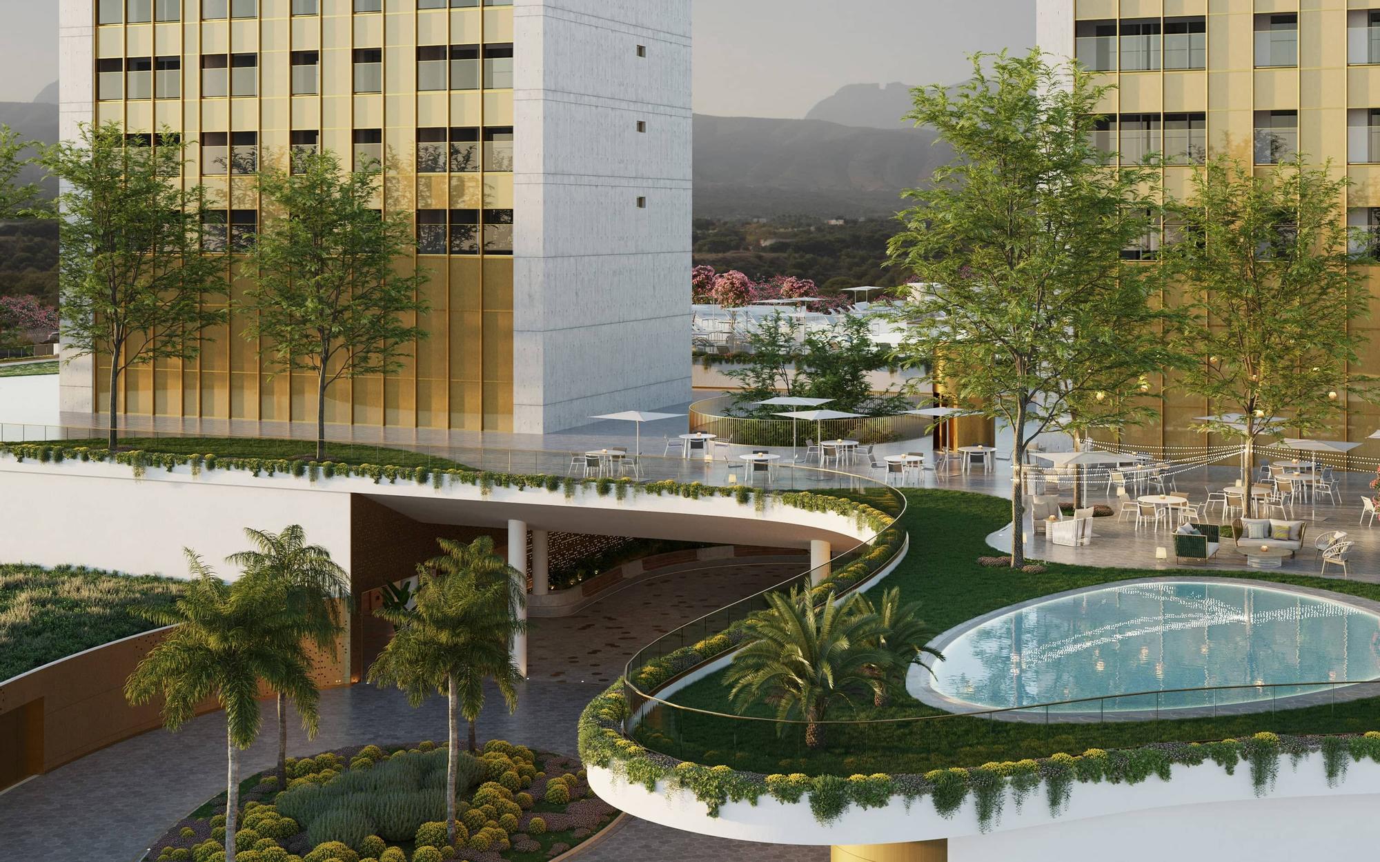 Así es el rascacielos Intempo de Benidorm, el residencial más alto de Europa