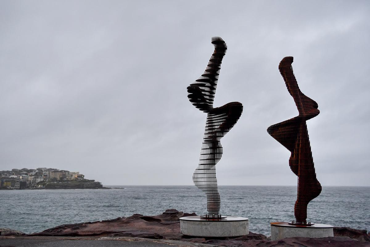 Divertidas esculturas junto al mar en Sídney | FOTOS