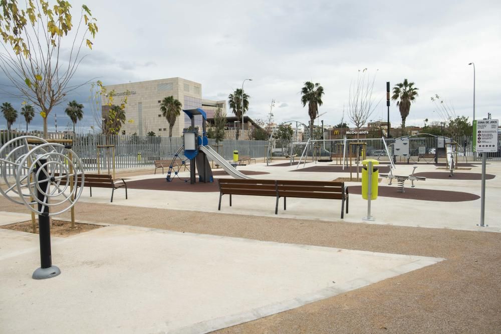 Parque Amelia Chiner, nueva ubicación del rastro de València