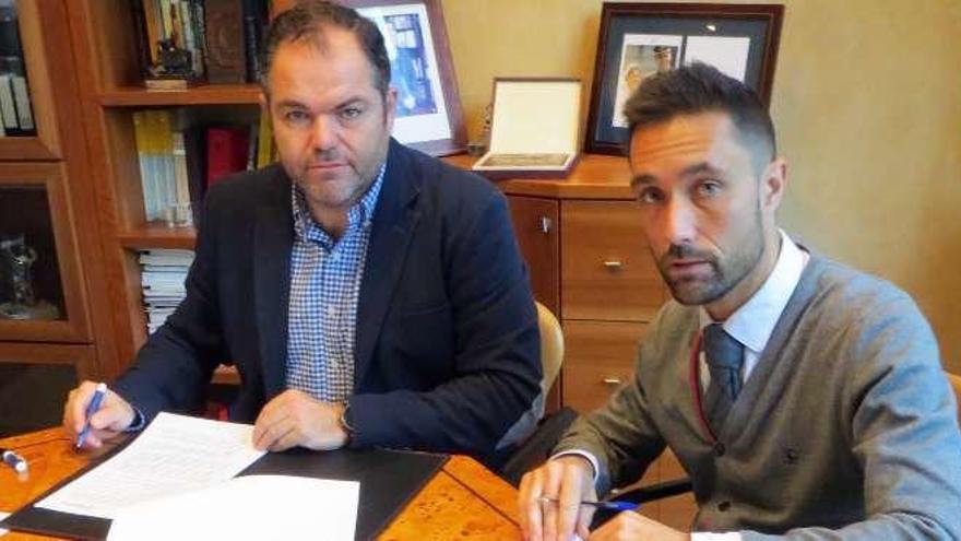 Convenio de colaboración de la Cámara y Asepeyo - La Nueva España