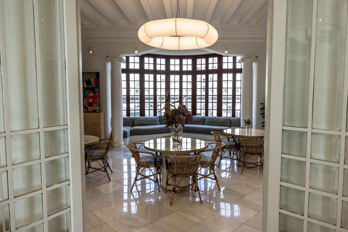 Visita a las obras de reforma de la casa Pich i Pon, en plaza de ...