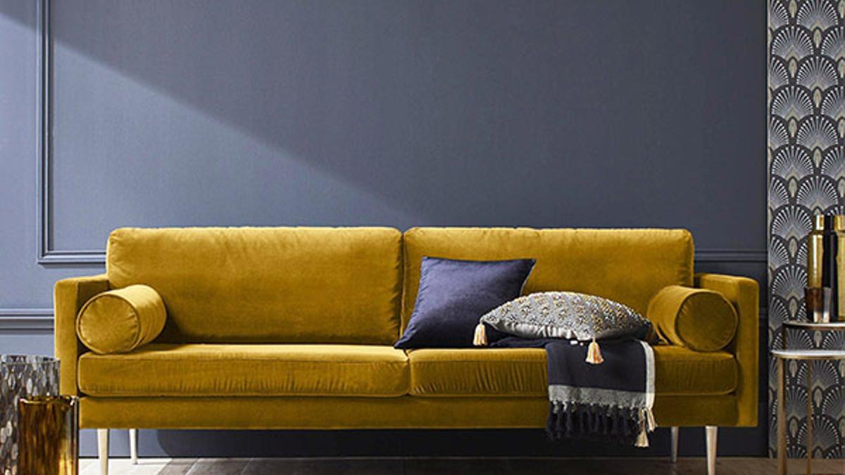 El mostaza llega a la decoración: un color otoñal y de textura suave ...