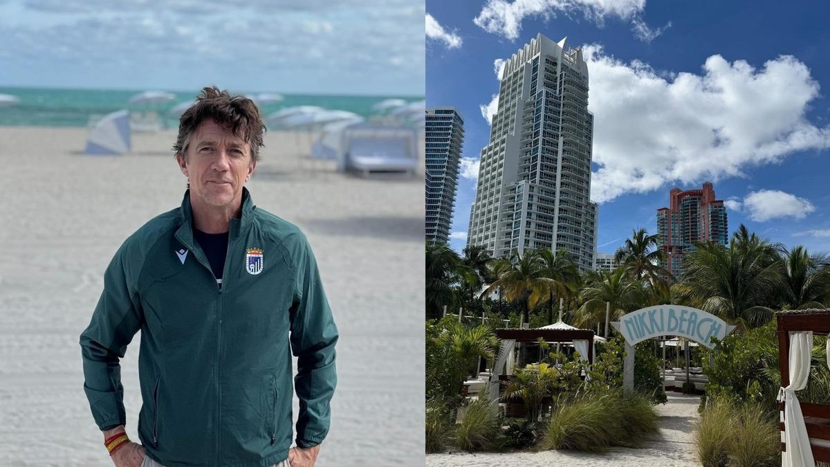 COLATE MIAMO CD BADAJOZ | Colate luce los colores del CD Badajoz en Miami