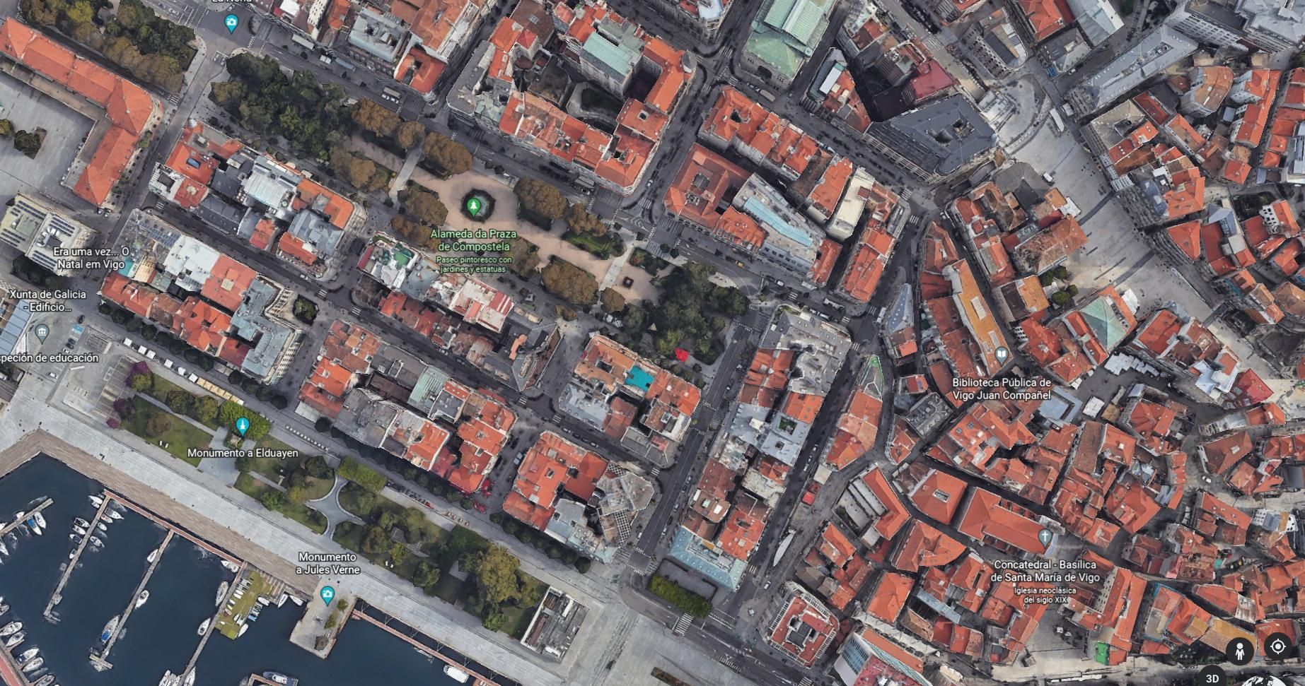 Google Maps actualiza sus imágenes de Vigo: éstas son sus novedades