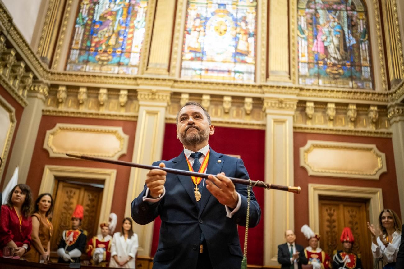 Fotos: José Manuel Bermúdez, reelegido alcalde de Santa Cruz de Tenerife