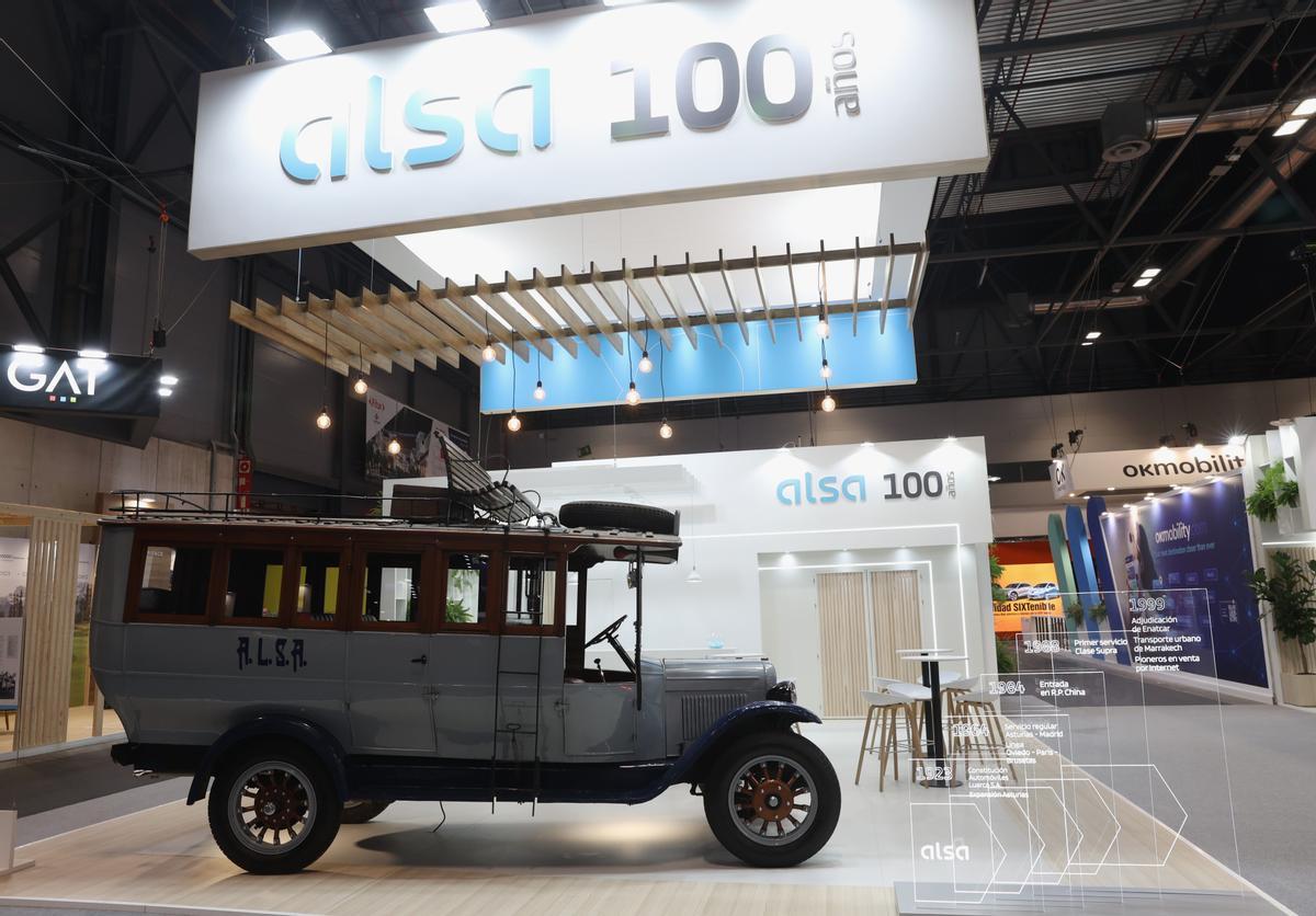 Alsa inicia en FITUR la conmemoración de su primer centenario