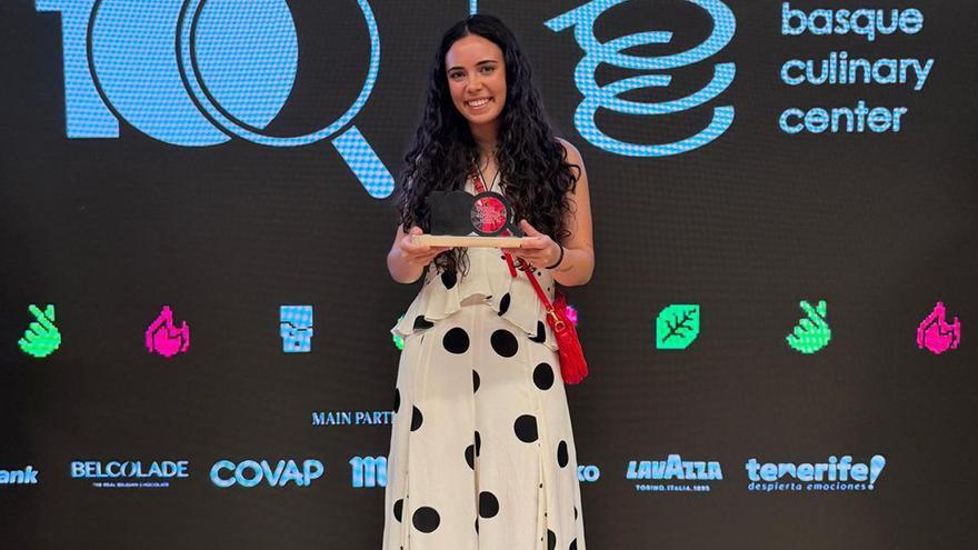 La joven toresana Lucía San José recibe un premio del Basque Culinary ...