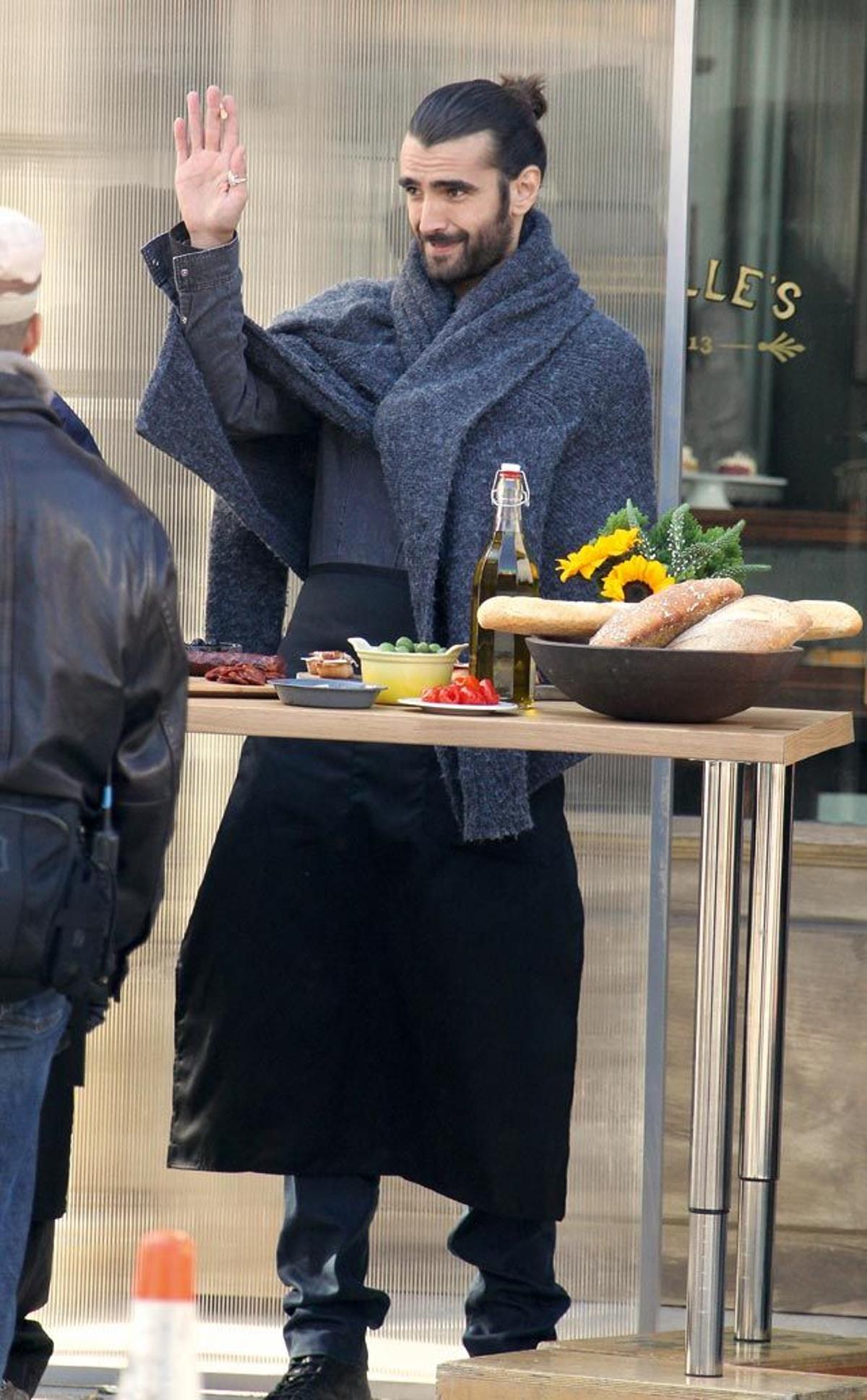 Blanca Suárez y Aitor Luna en pleno rodaje en Brooklyn - Cuore