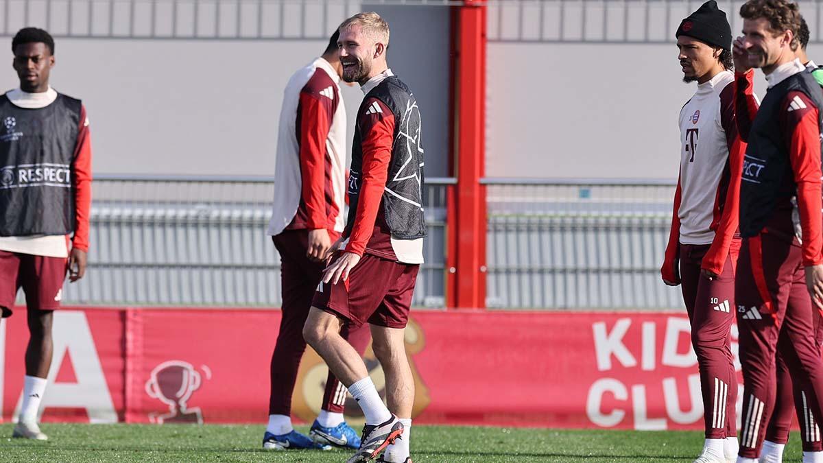 Entrenamiento del Bayern de Munich