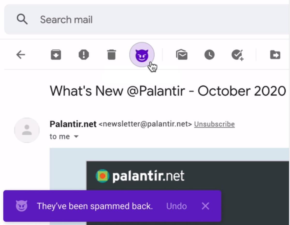 You've Got Spam te permitecontraatacar con spam a quien te spamea