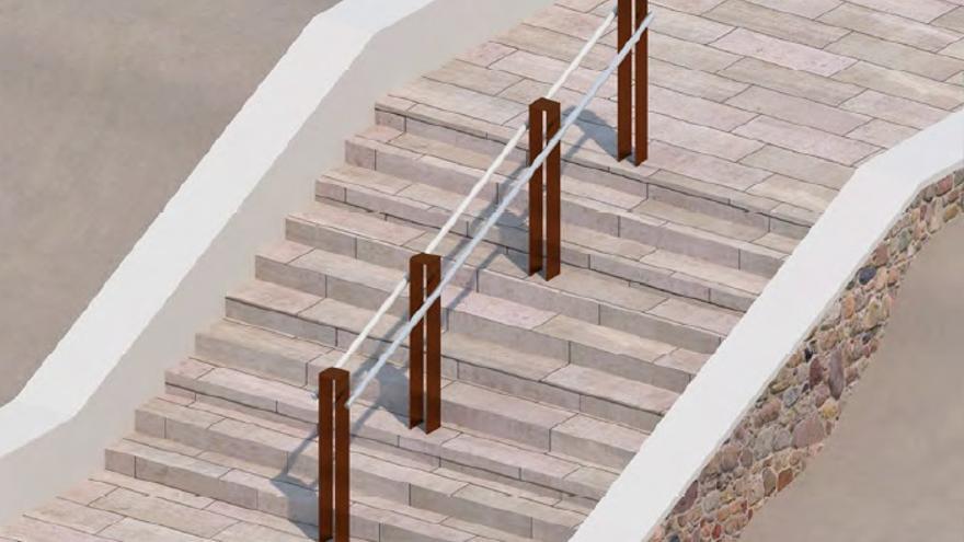 Aprobada la mejora de las escaleras de acceso al cementerio de Teruel