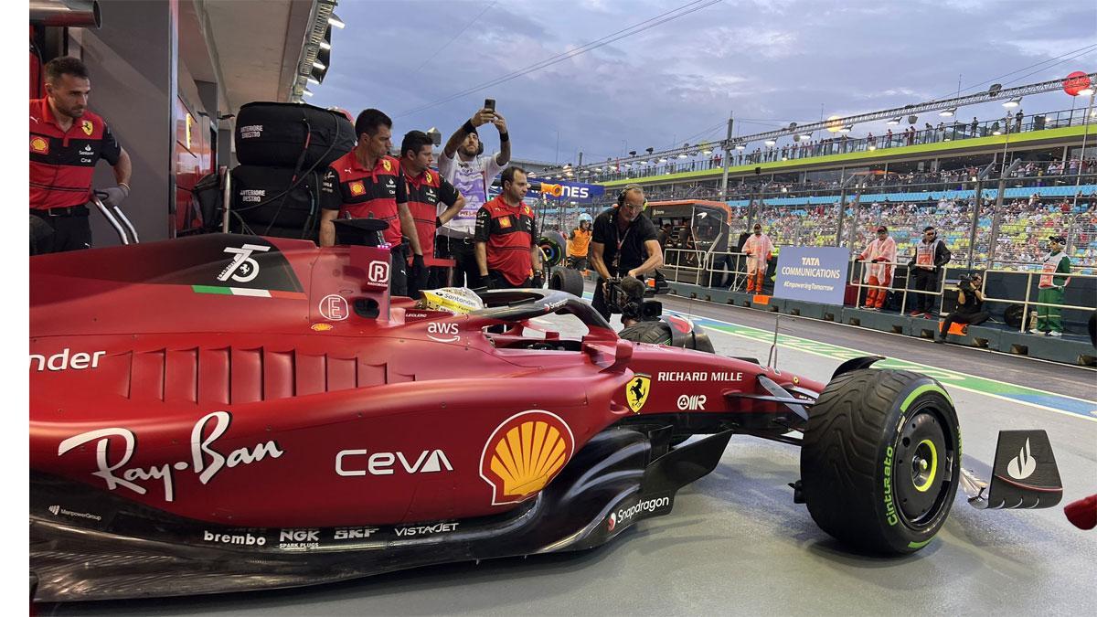 Leclerc y Ferrari siguen dominando en Singapur