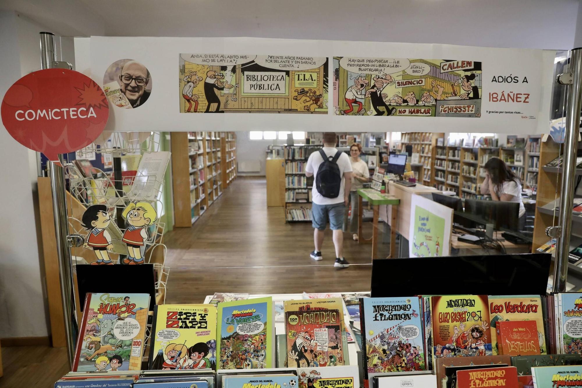 Roces rinde tributo a Ibáñez y sus cómics (en imágenes)