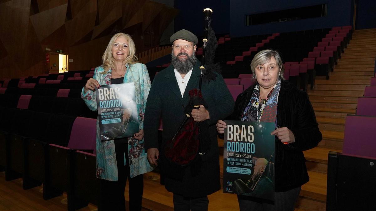 Bras Rodrigo presenta su último trabajo musical en Pola de Siero