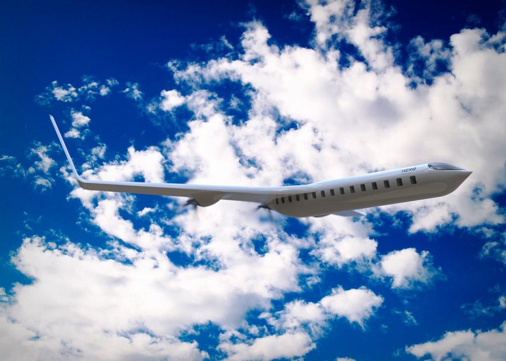 Zer0, el 'Tesla' de los cielos: un avión de diseño con cero emisiones ...