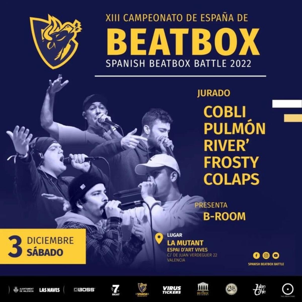 Los mejores 'beatboxers' compiten este sábado en Las Naves - Levante-EMV