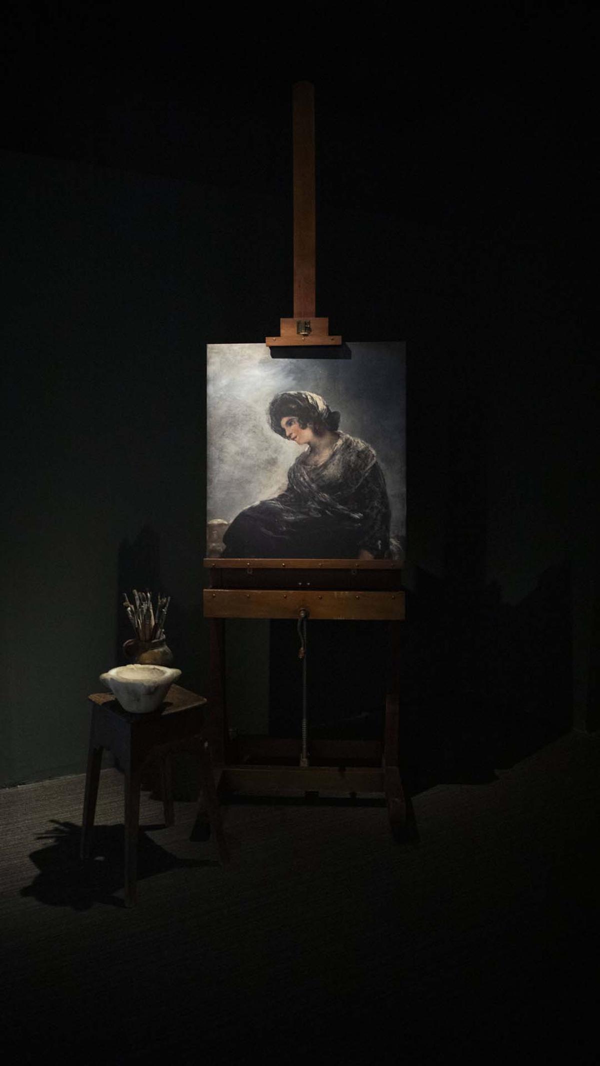 Presentación de la exposición inmersiva universo Goya en el Centre d ...