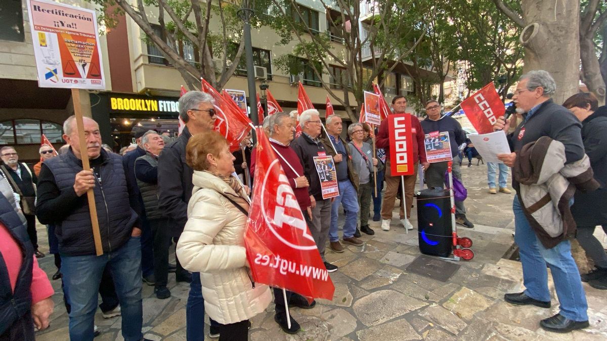 VÍdeo Los Jubilados Y Pensionistas De Ugt Y Ccoo Protestan Para
