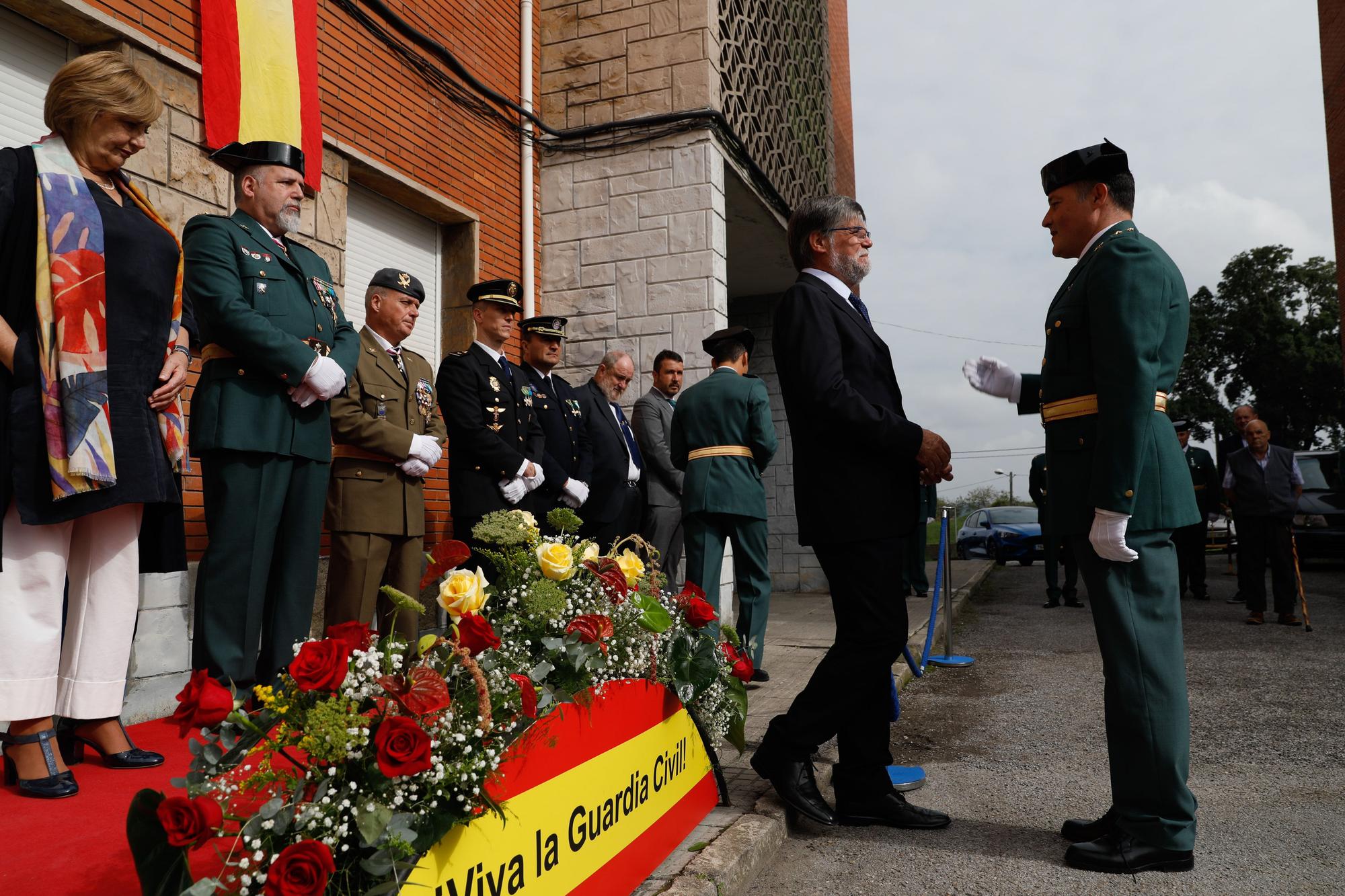 La Guardia Civil de Avilés recupera los festejos del Pilar