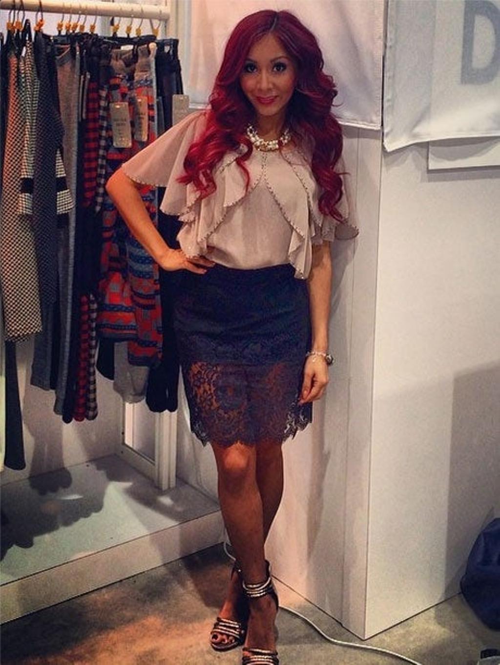 Snooki presenta su colección de ropa - Cuore