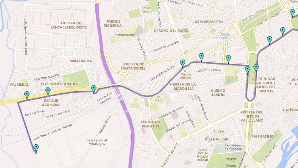 Autobús especial en Córdoba | Aucorsa pone en marcha un servicio ...
