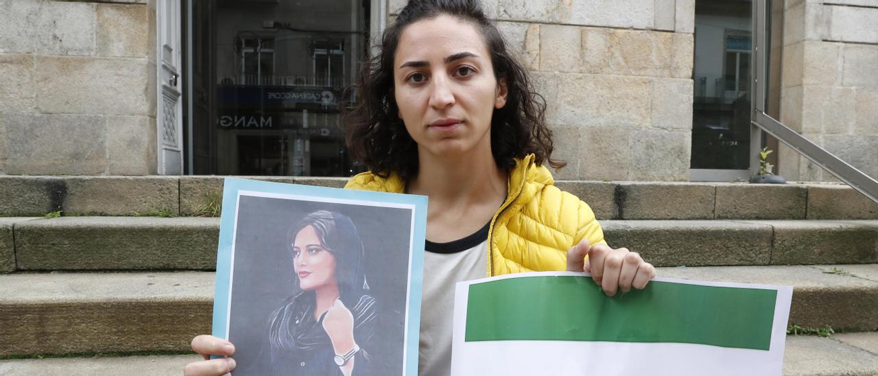 Nazanin Badrkhani: "No solo es un poco de pelo, son muchas las leyes ...