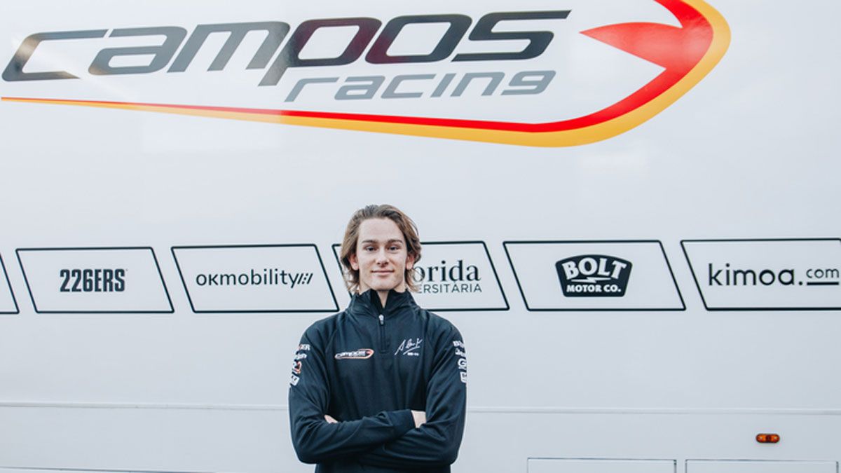 Christian Mansell, con Campos Racing en F3