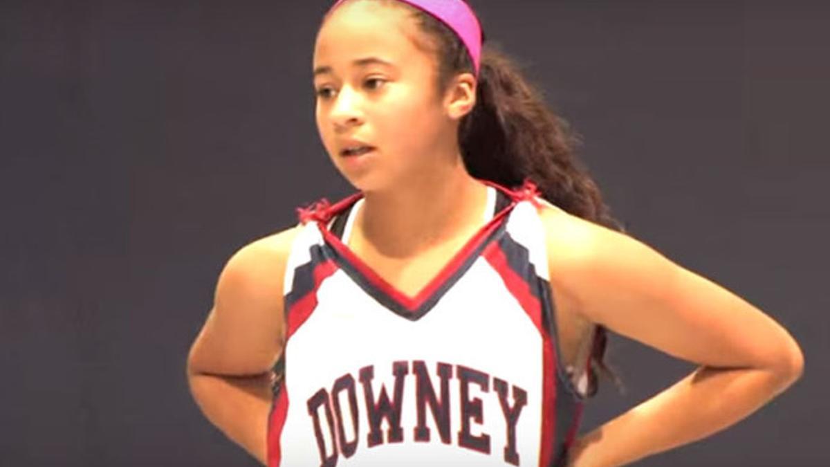 Jade Newman, canastas imposibles y 'heredera' de Stephen Curry