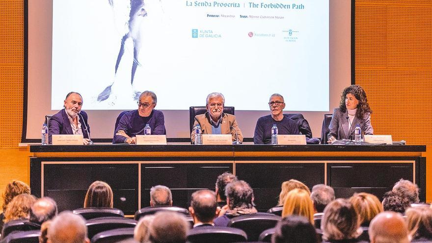 La obra de Alexandro se expone en Ourense con ‘A Senda Proscrita’