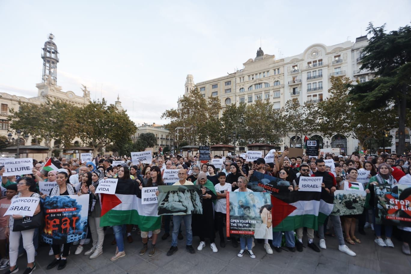 València se solidariza con Palestina - Levante-EMV