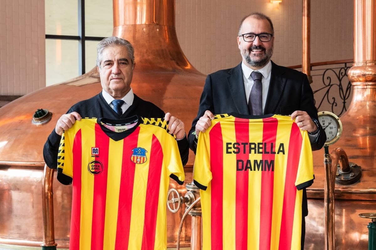 Estrella Damm, nuevo patrocinador global de la Unió esportiva Sant Andreu