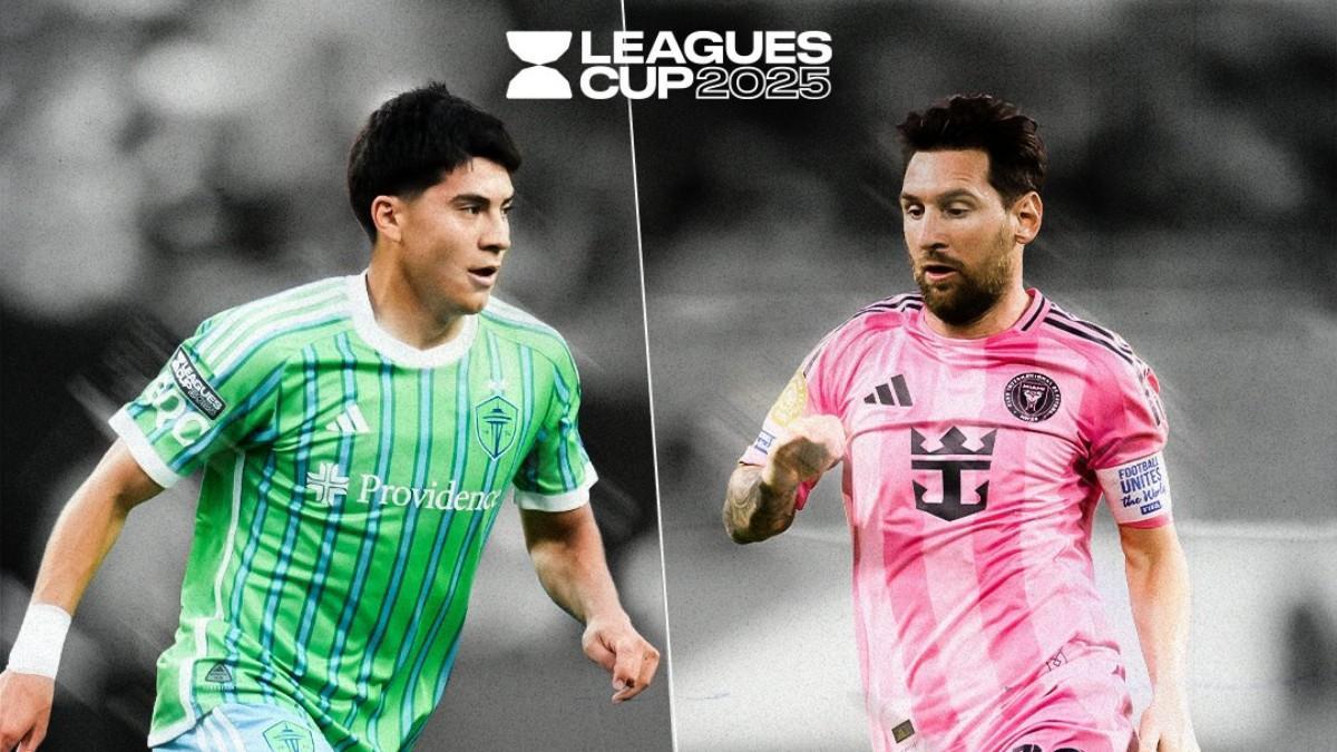Seattle Sounders - Inter Miami: horario y dónde ver la final de la Leagues Cup