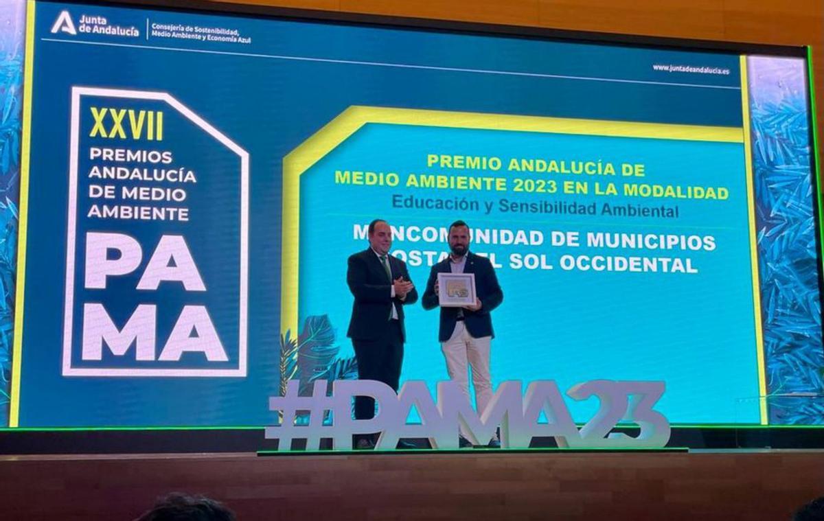 Premian a Mancomunidad por su compromiso medioambiental