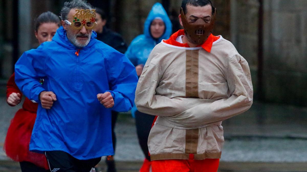 En Cambados entonaron el "running in the rain" para dar la bienvenida ...