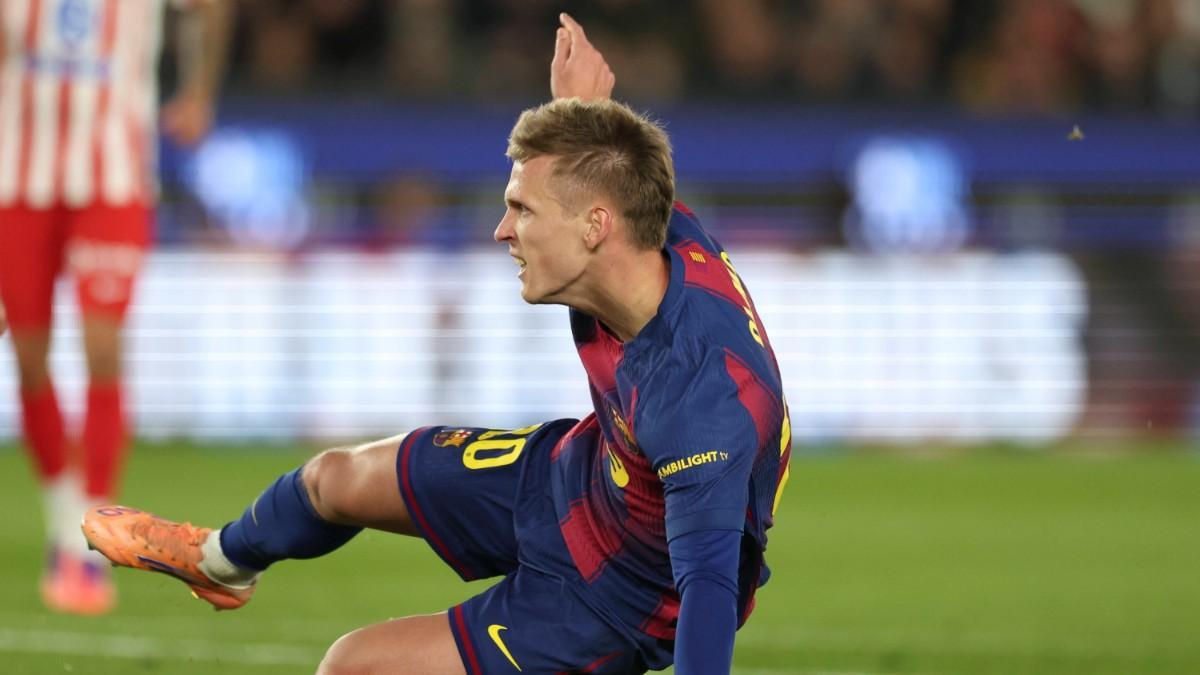 Dani Olmo vale por cinco: Flick lo puede alinear de todo en ataque