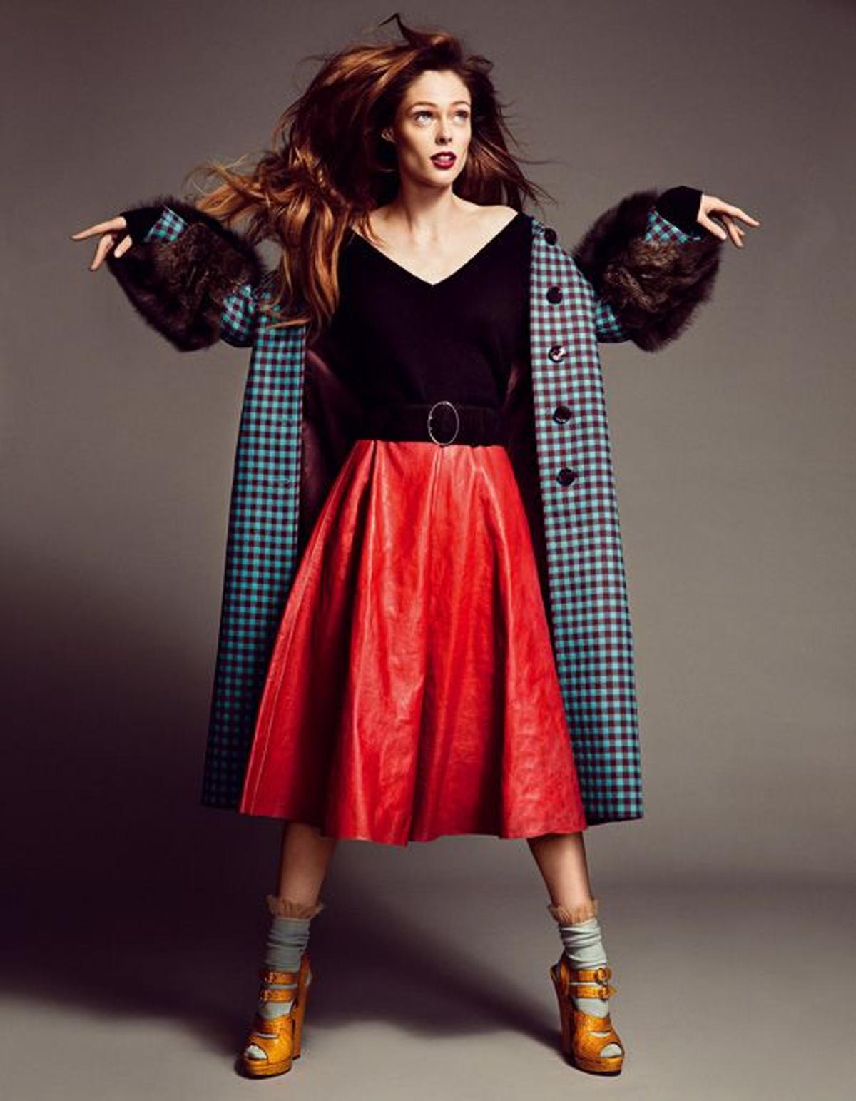 Descubre el otoño con Coco Rocha - Woman