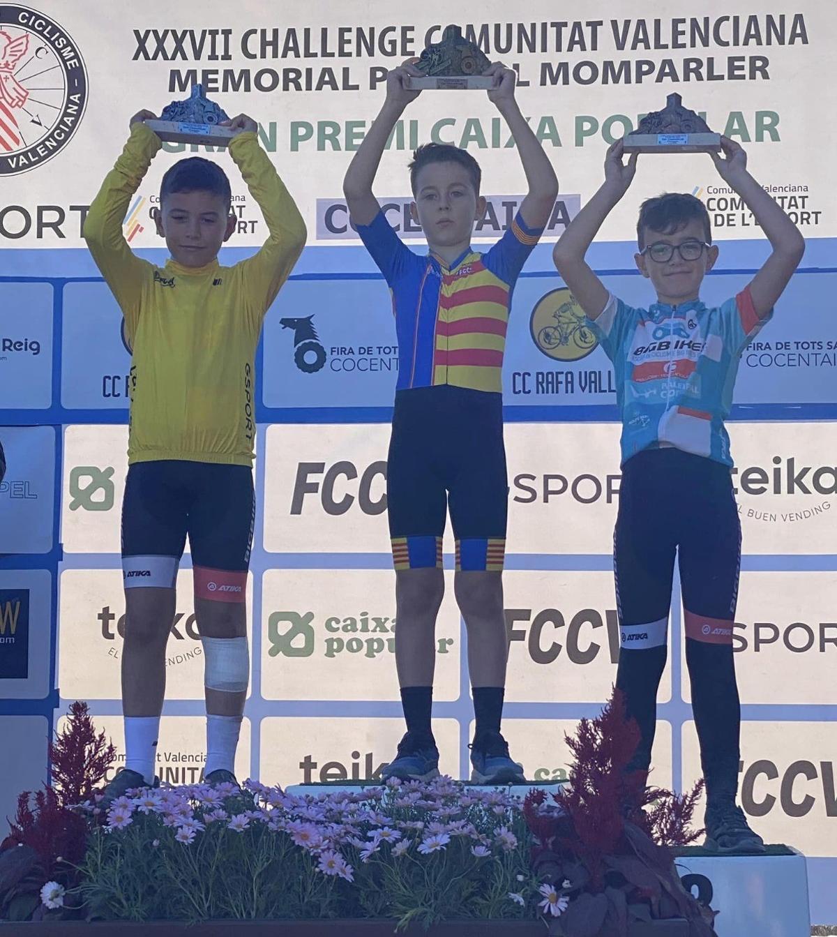Álex Moreno y Alejandro Seguí, en lo más alto del podio