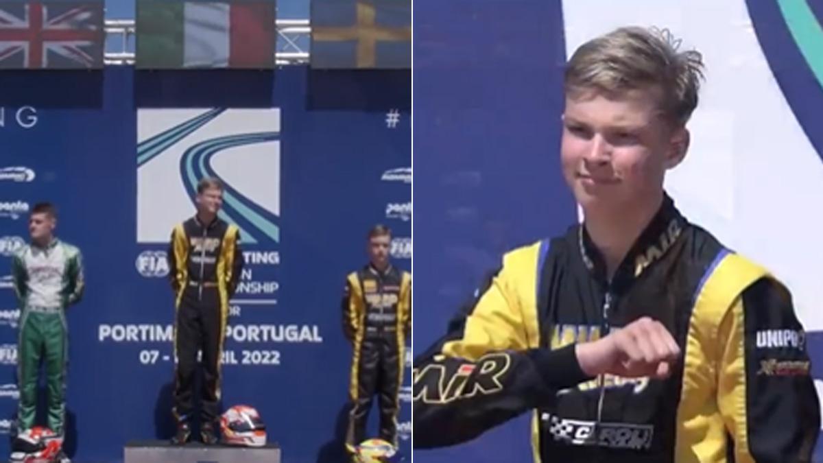 Motor | La FIA investiga el saludo nazi de un piloto ruso