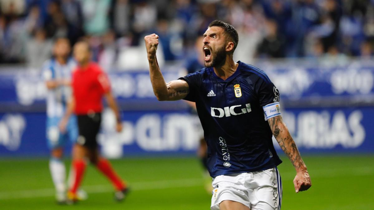 Real Oviedo - Málaga, en imágenes