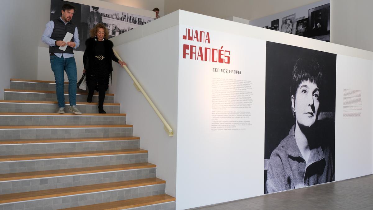 El Museo Pablo Serrano muestra la voz propia de Juana Francés