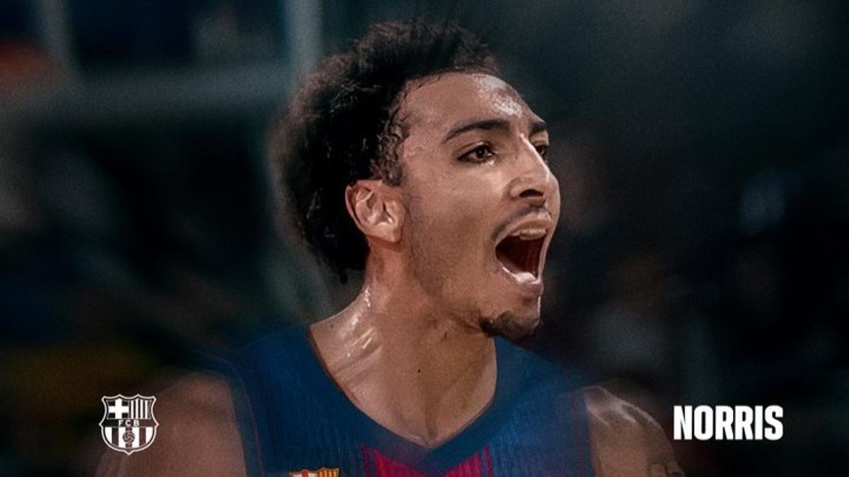 El Barça oficializa el fichaje de Miles Norris y cierra su plantilla ...