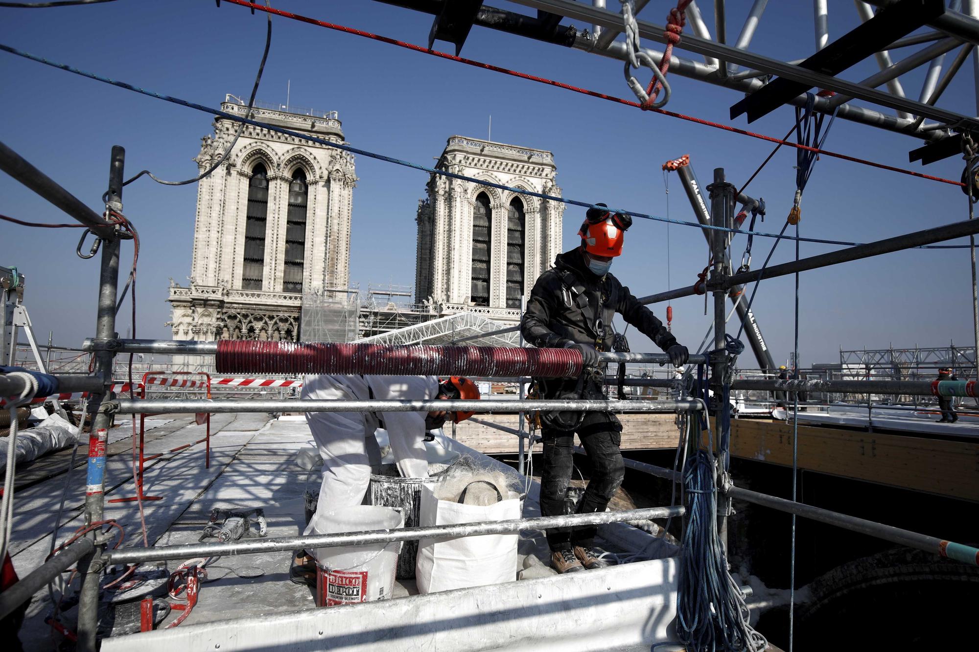 Descubre la reconstrucción de Notre Dame en Paris