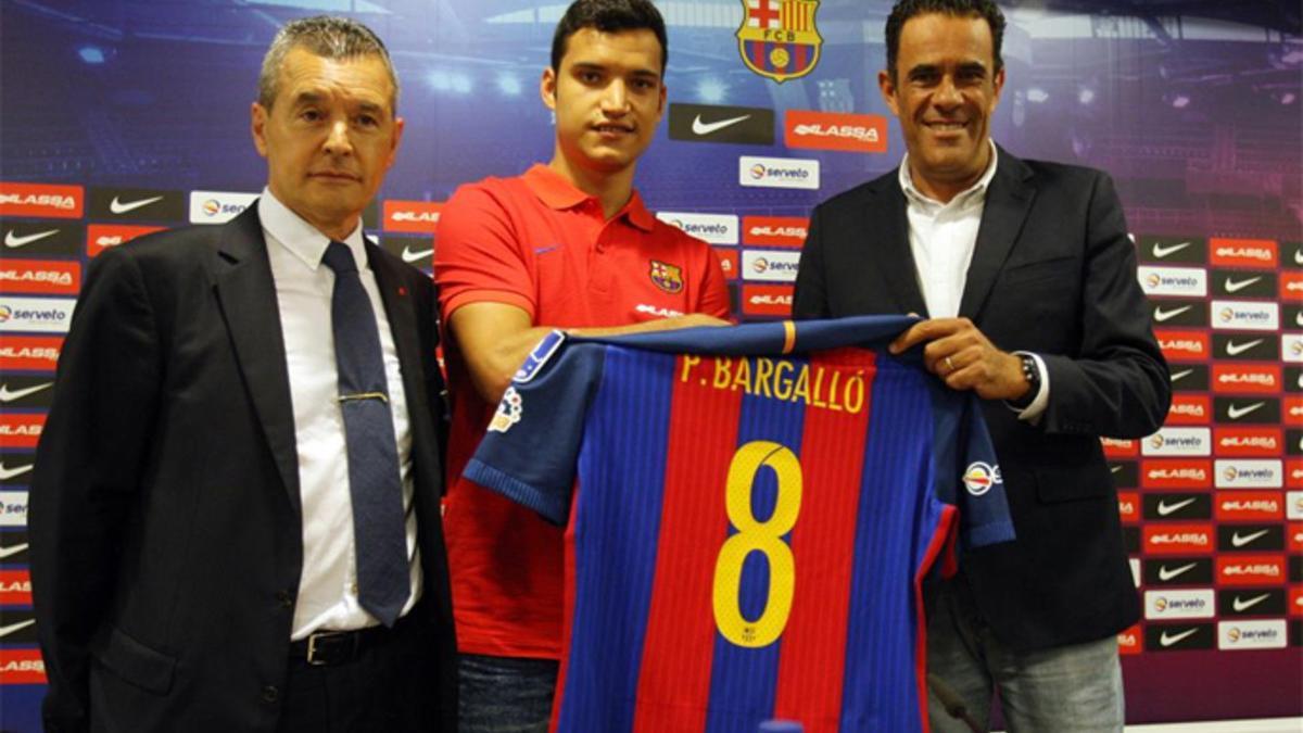 El Barça presenta a Pau Bargalló