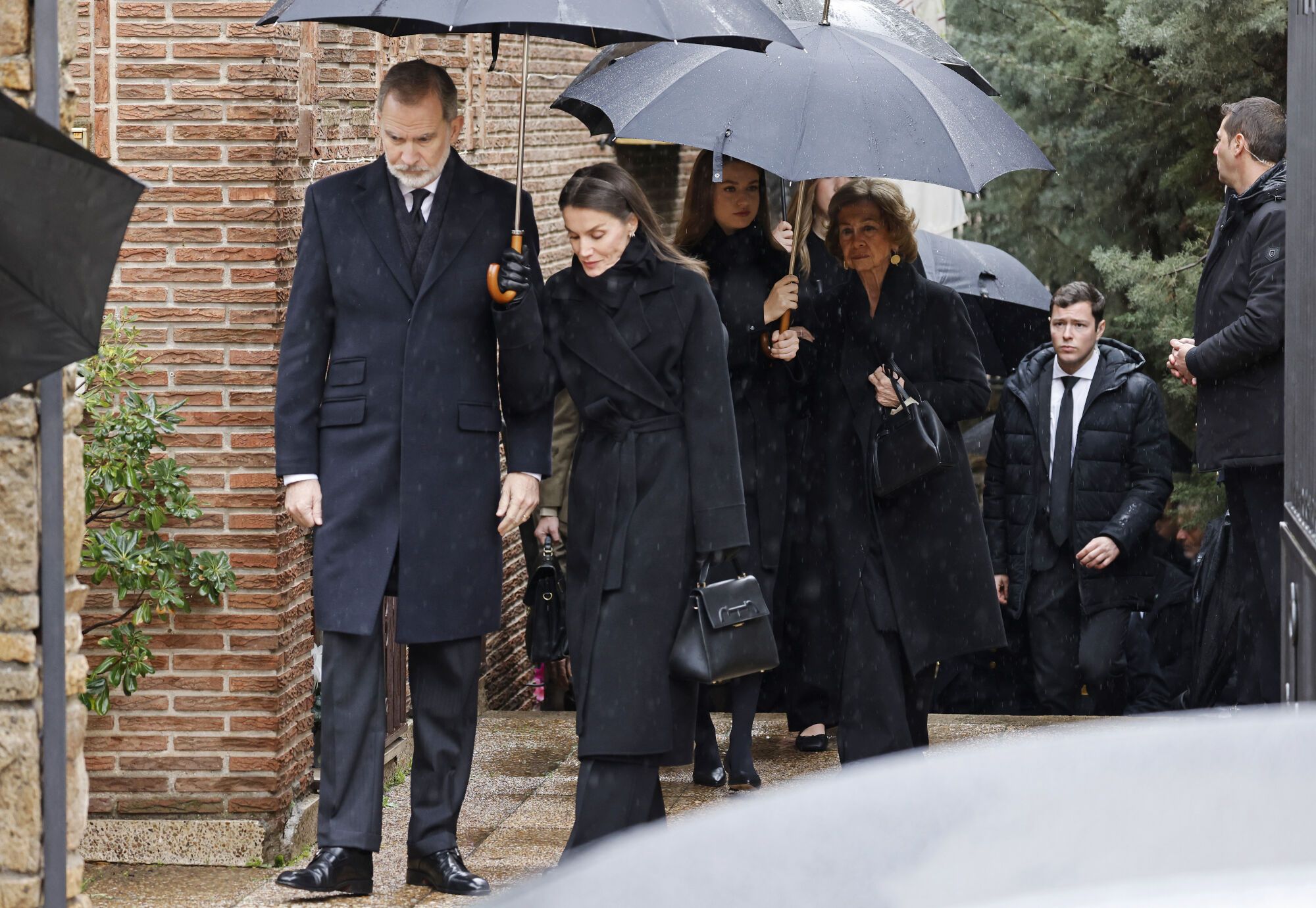 MADRID | Las imágenes del responso en memoria de la princesa Irene de ...